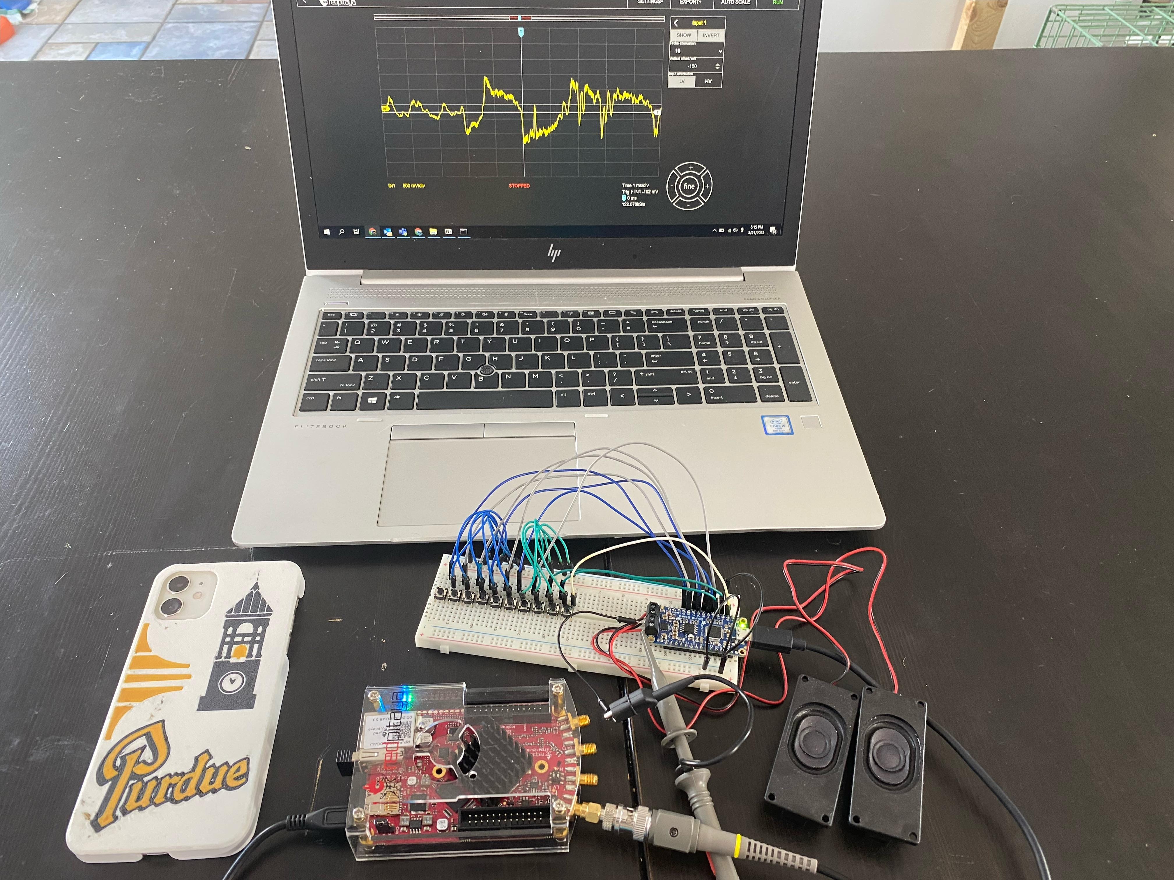 A home lab with Red Pitaya